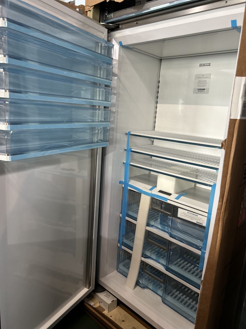 Sub-Zero Classic Series 72” Side-by-Side Column Refrigerator & Freezer ...